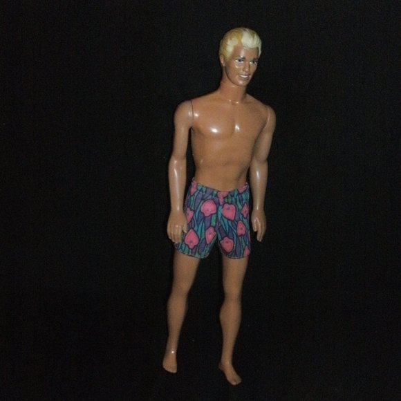 Barbie | Toys | Vintage 991 Mattel Barbie Doll Ken Molded Two Tone ...